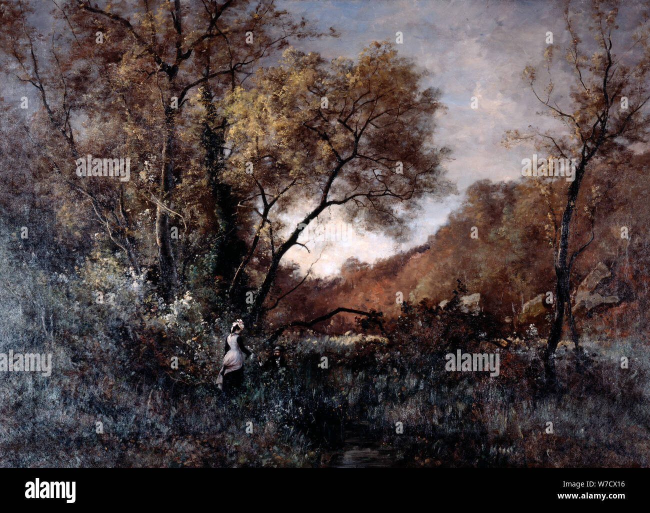 'Flowers in April', 1877. Artist: Emmanuel Lansyer Stock Photo - Alamy