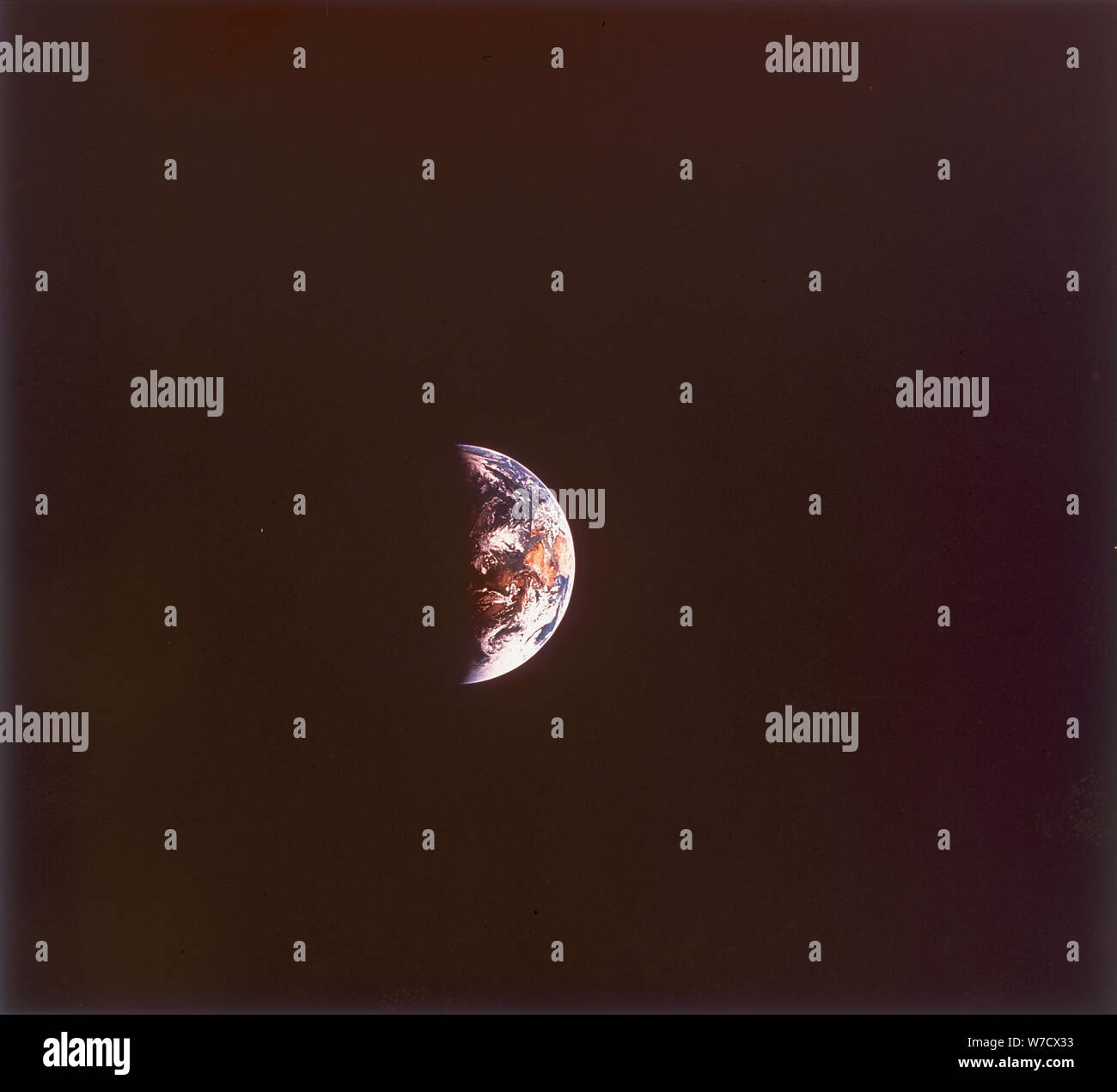 The earth from space, 1968. Artist: Unknown Stock Photo - Alamy