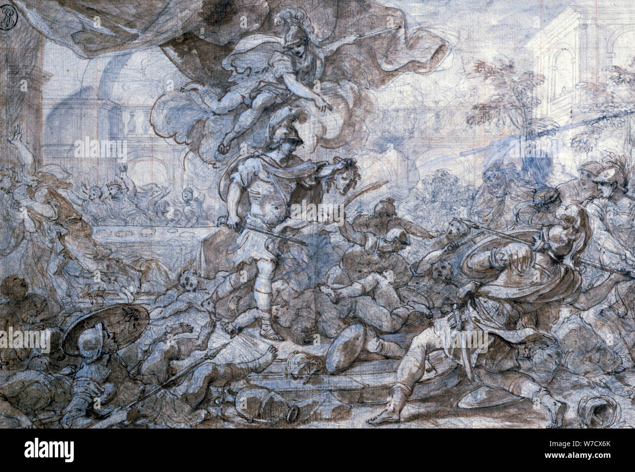 'Perseus Holding up the Head of Medusa', 18th century. Artist ...