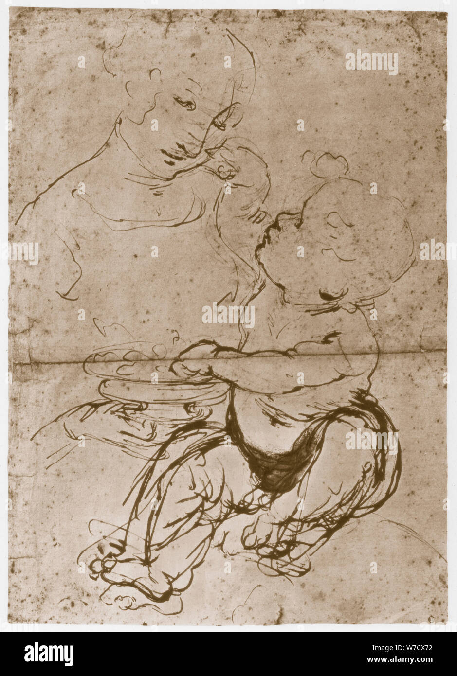 'Madonna with the Fruit-Plate', 1480-82. Artist: Leonardo da Vinci ...