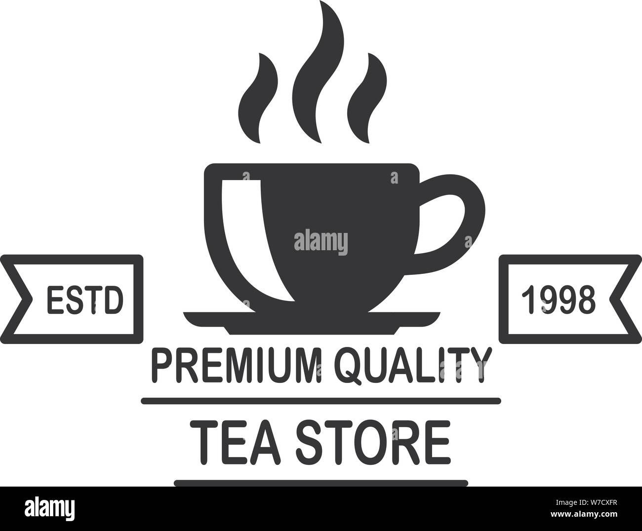 Afternoon tea illustration Stock Vector Images - Alamy