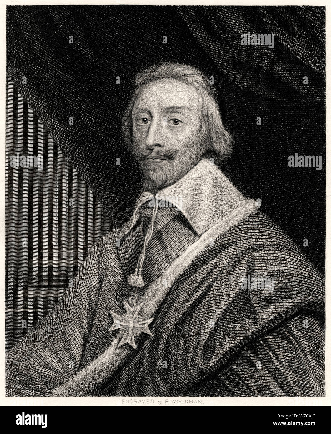 'Cardinal Richelieu', French prelate and statesman, 19th century ...