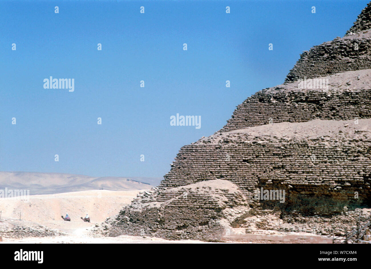Step pyramid of king zoser saqqara egypt hi-res stock photography and ...