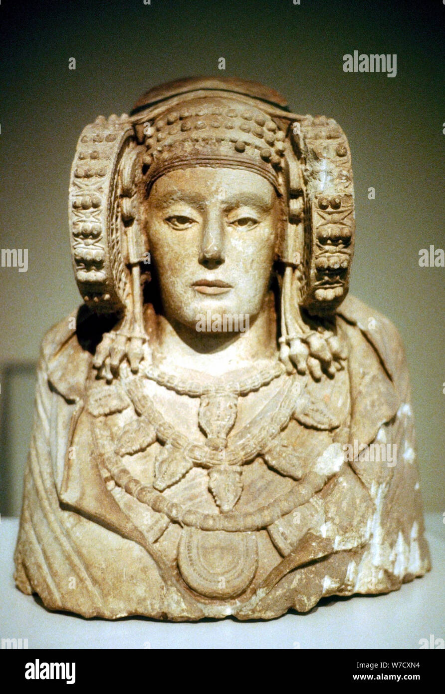 The Lady of Elche, 5th century BC. Artist: Unknown Stock Photo - Alamy