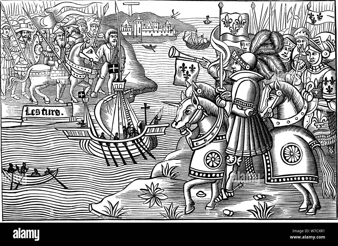 Louis ix crusade hi-res stock photography and images - Alamy