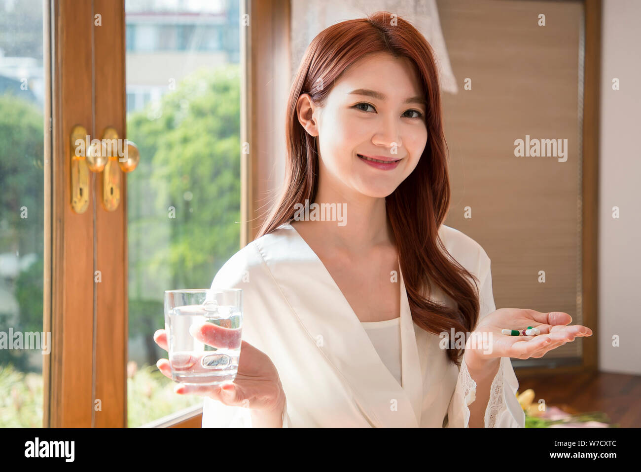 Attractive beautiful woman daily life 101 Stock Photo - Alamy