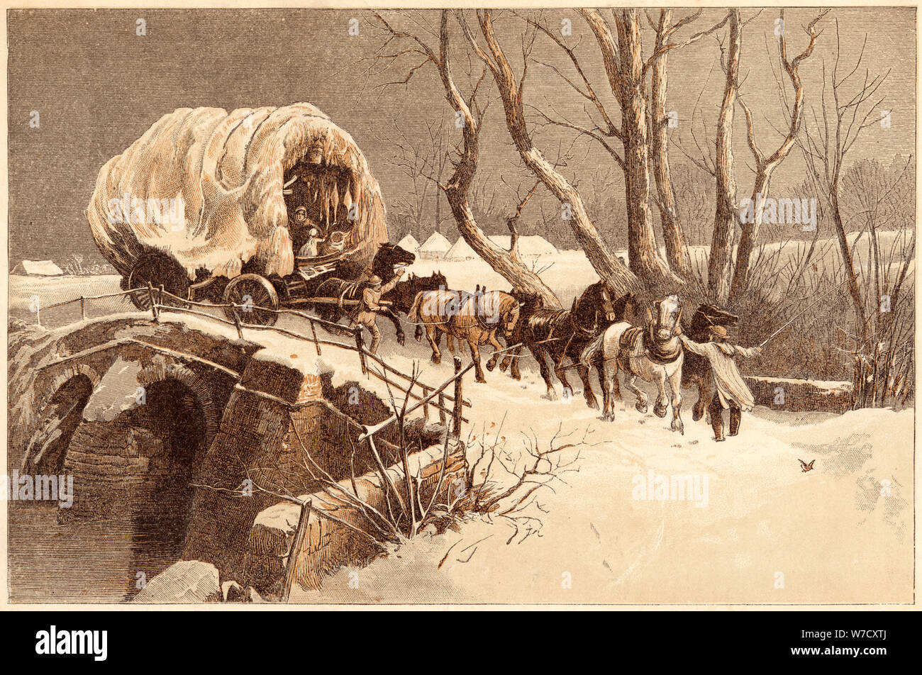 The christmas wagon hi-res stock photography and images - Alamy