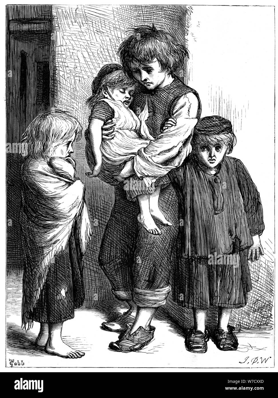 Victorian poor boy hi-res stock photography and images - Alamy