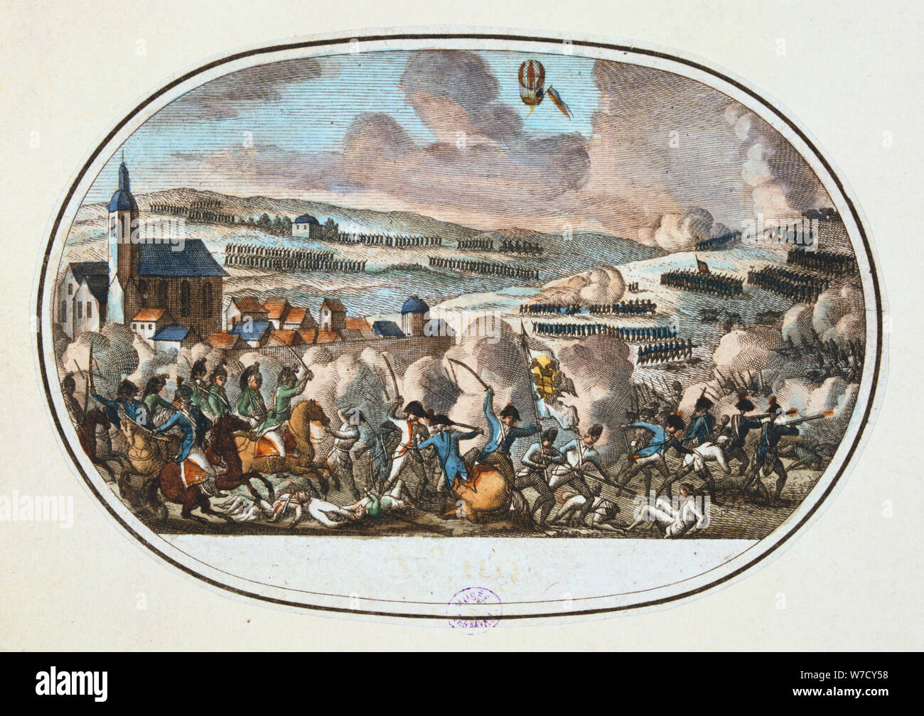 Battle of fleurus (1794) air balloon hi-res stock photography and ...
