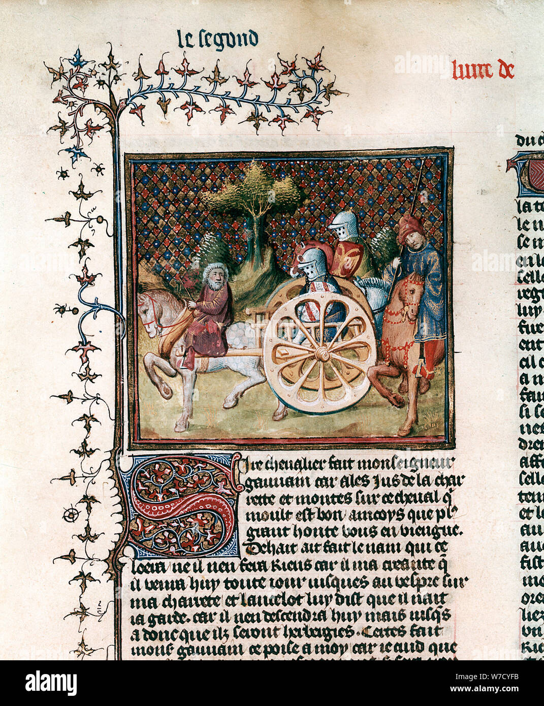The book of sir lancelot hi-res stock photography and images - Alamy