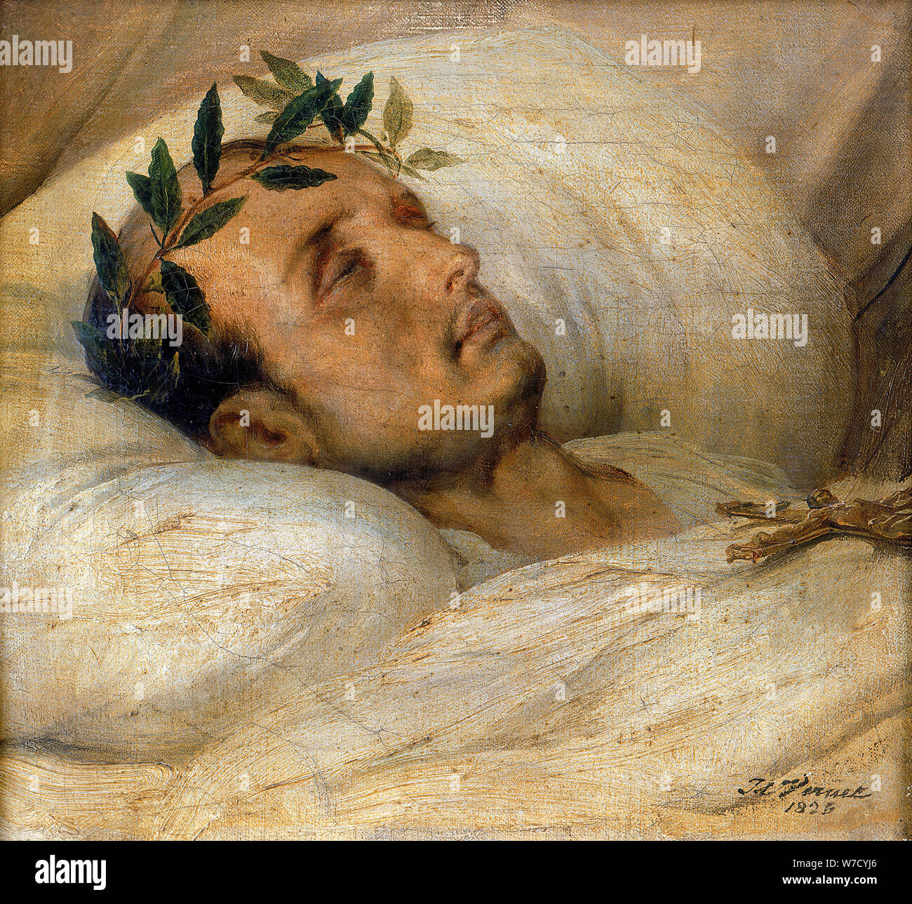 Napoleon on his deathbed hi-res stock photography and images - Alamy