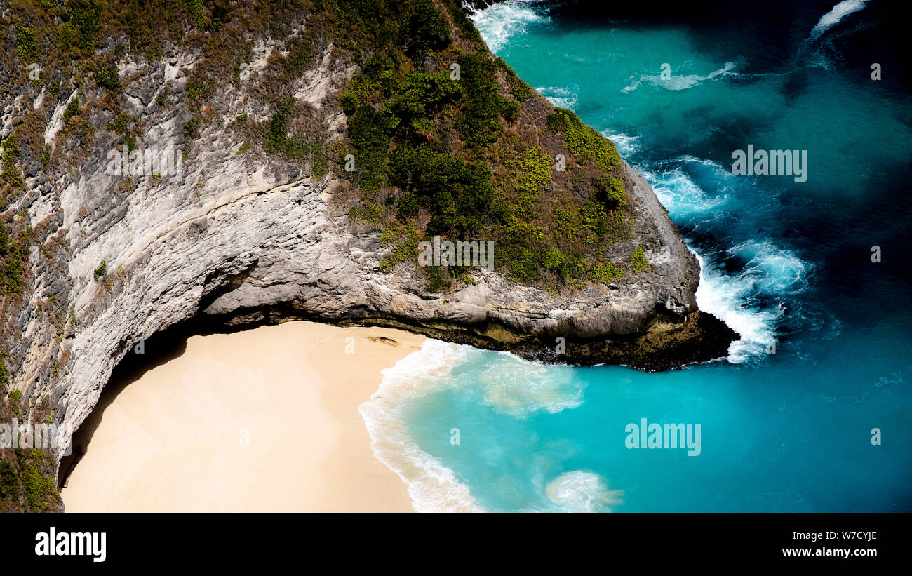 Aerial scenic nusa penida view hi-res stock photography and images - Alamy