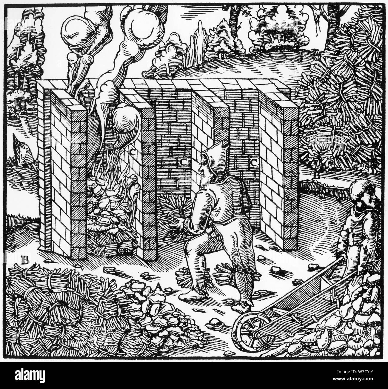 Roasting copper in a furnace hi-res stock photography and images - Alamy