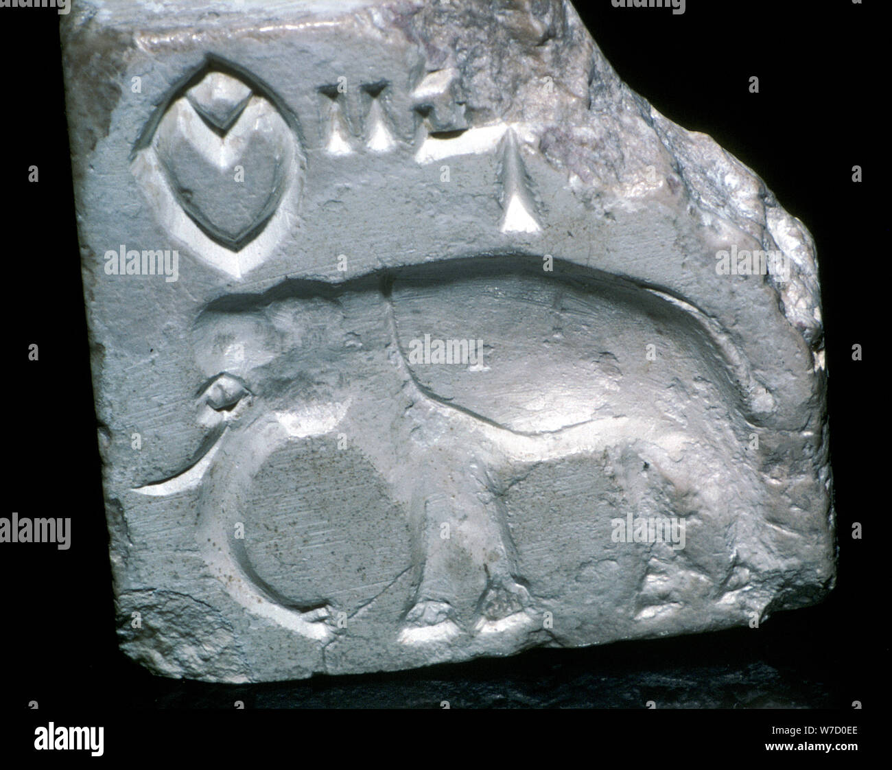 Steatite seal with Elephant, Indus Valley, Mohenjo-Daro, 2500 - 2000 BC ...