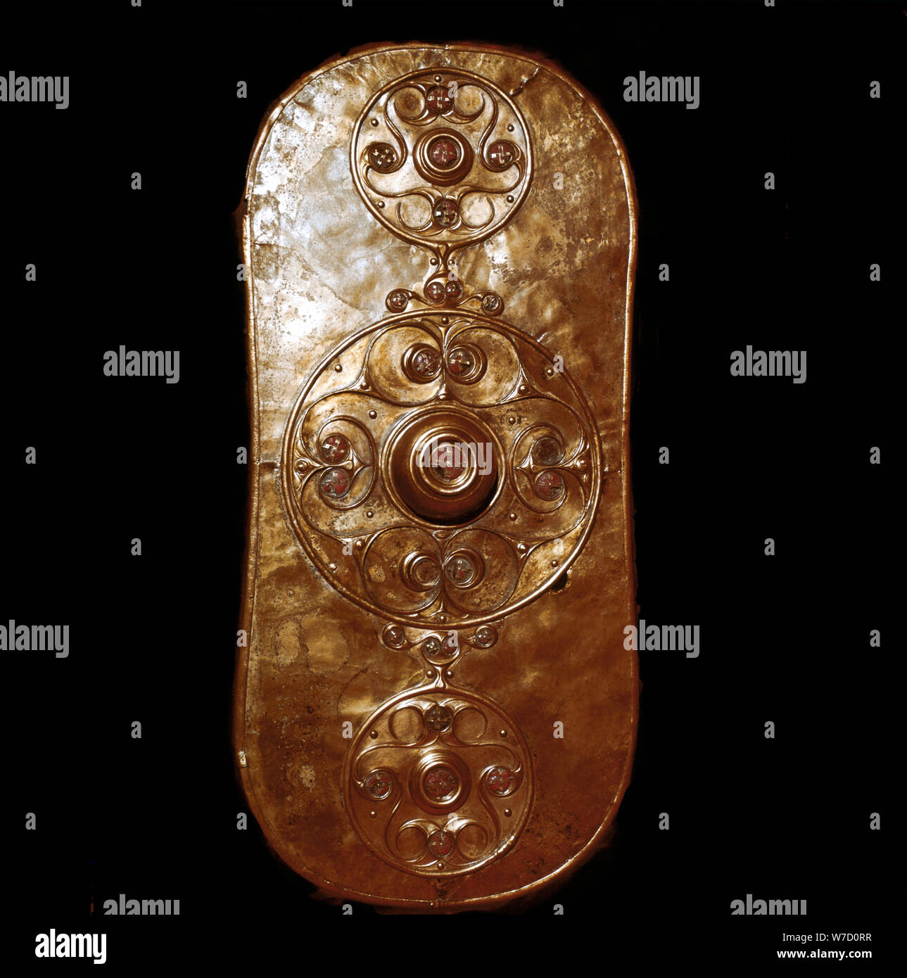 Battersea Shield, Celtic, c2nd - 1st century BC. Artist: Unknown Stock ...