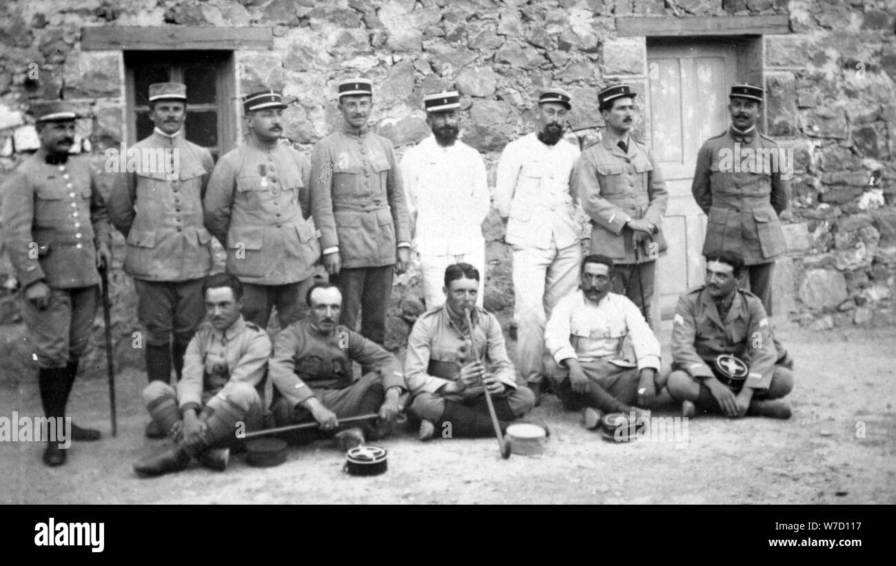 French Foreign Legionnaires, 1917. Artist: Unknown Stock Photo - Alamy