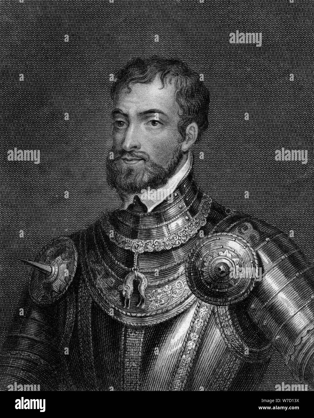 Charles V, Holy Roman Emperor, (19th century).Artist: E Scriven Stock ...