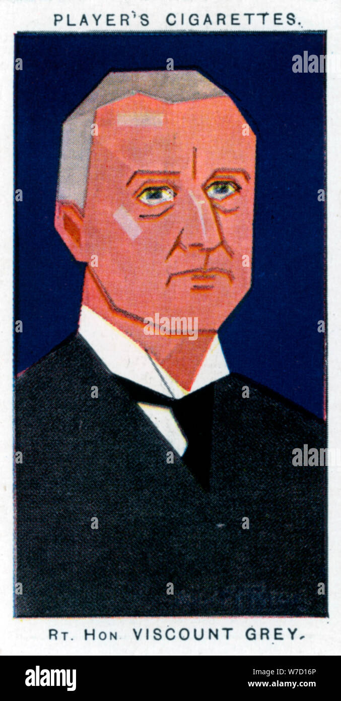 Edward Grey, 1st Viscount Grey of Fallodon, British politician, 1926 ...