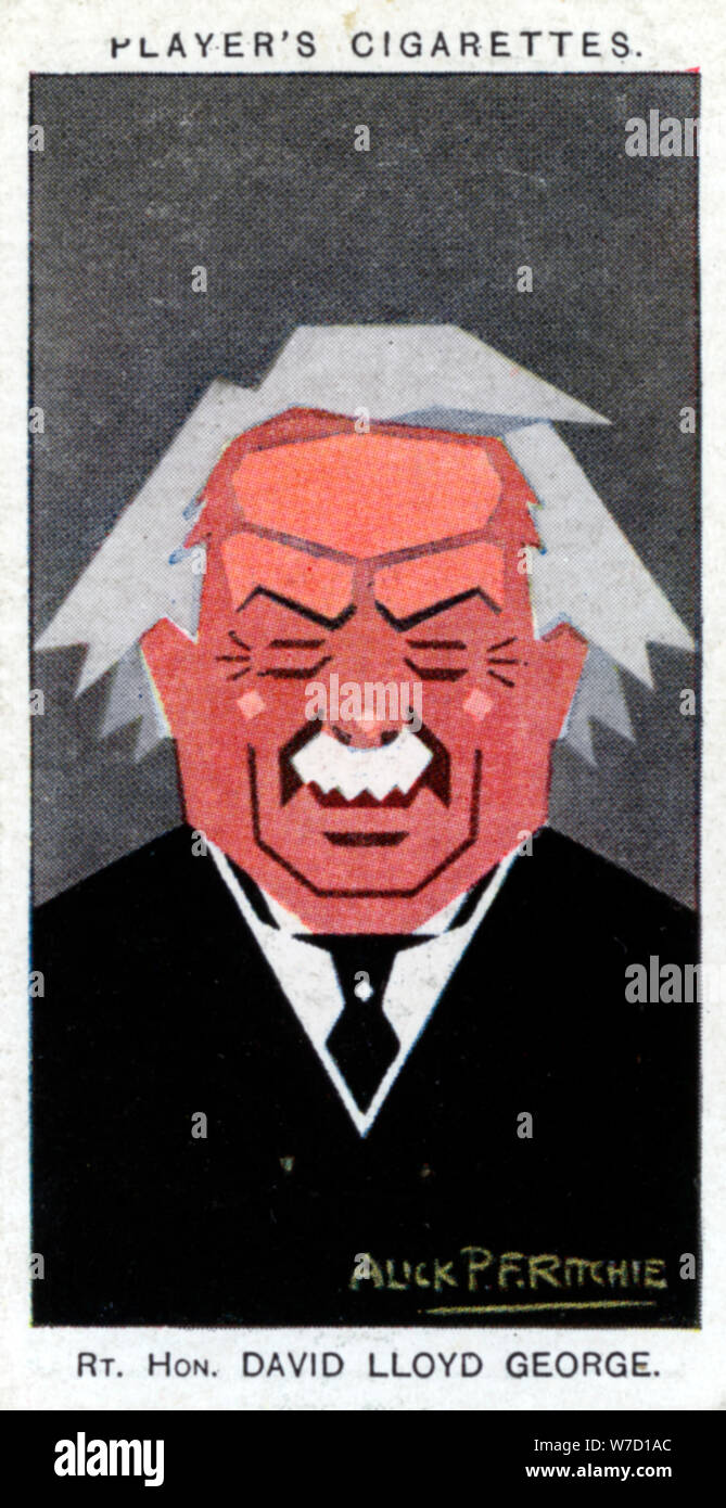 David Lloyd George, 1st Earl Lloyd-George, British Prime Minister, 1926 ...