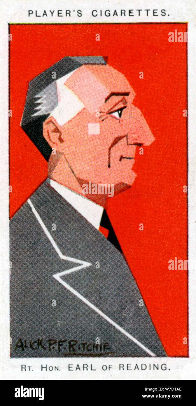 Rufus Isaacs, 1st Marquess of Reading, Lord Chief Justice and diplomat ...