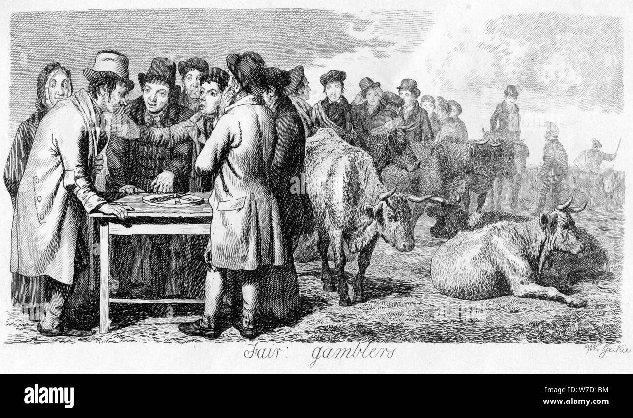 19th century gambling hi-res stock photography and images - Alamy