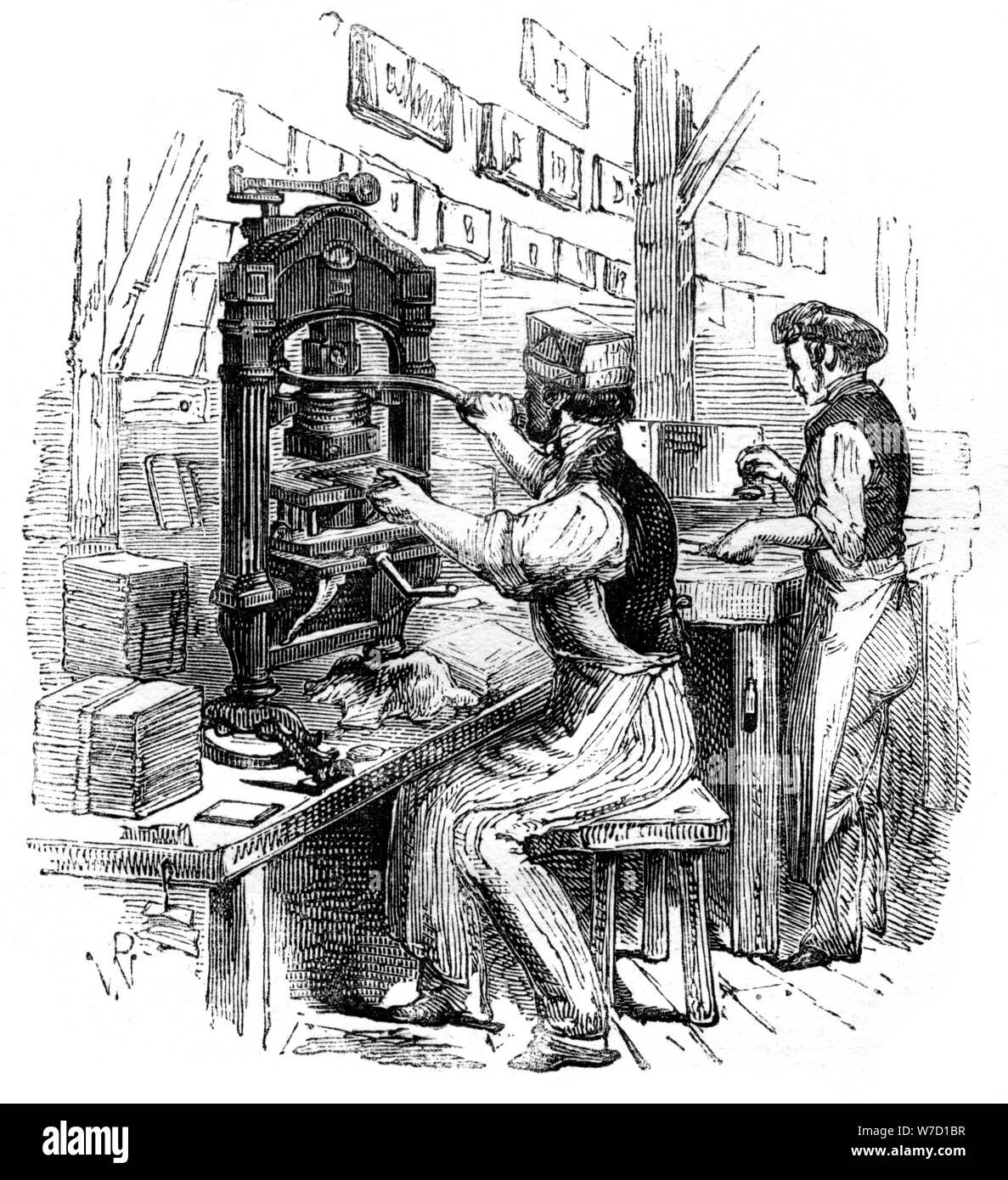 Blocking machine Black and White Stock Photos & Images - Alamy