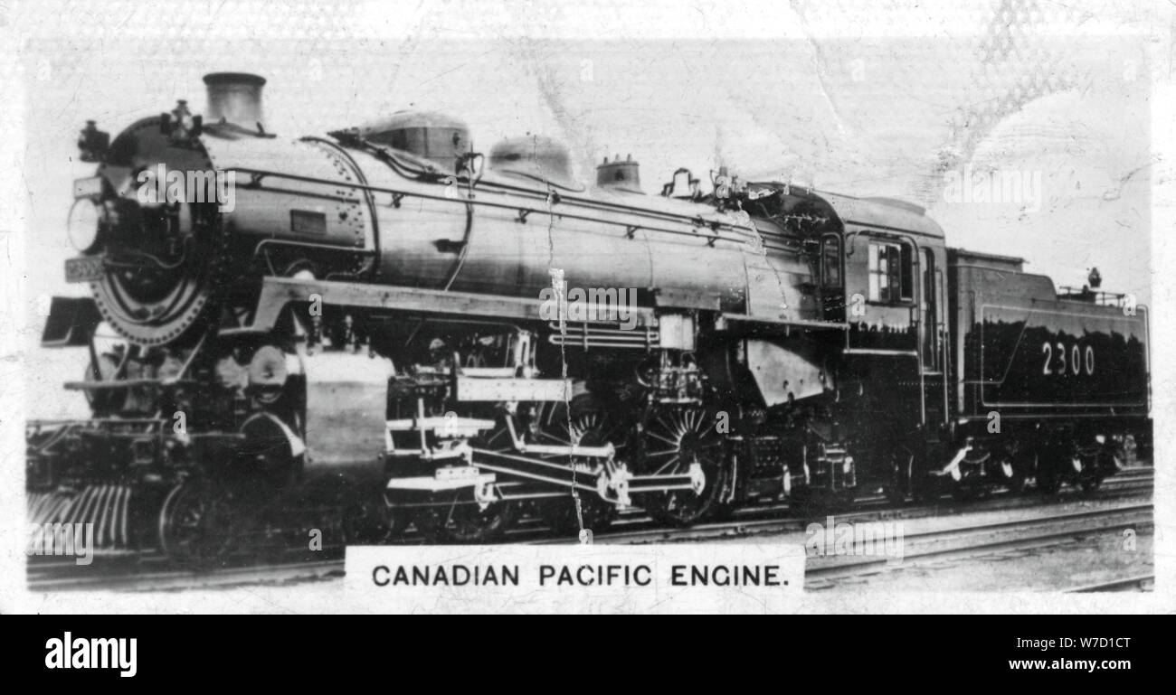 Canadian pacific railway steam engine hi-res stock photography and images - Alamy