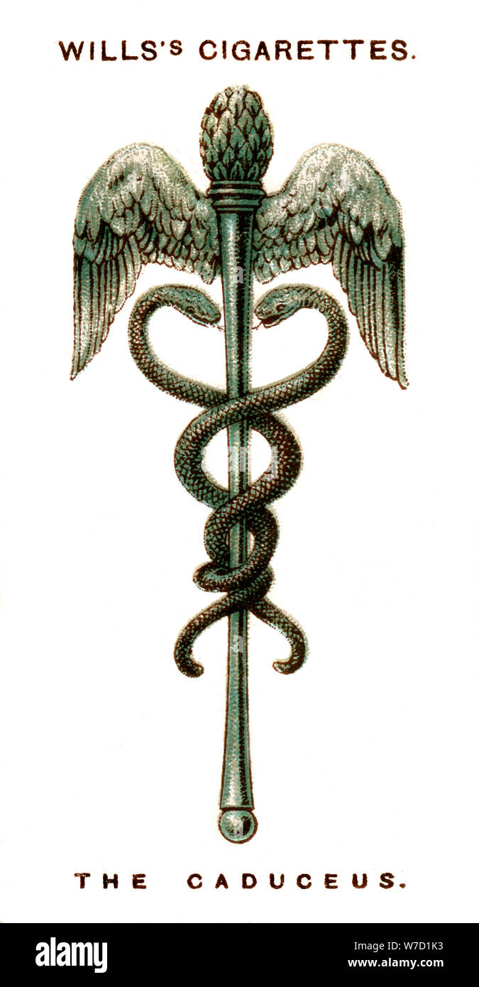 Caduceus snake hi-res stock photography and images - Alamy