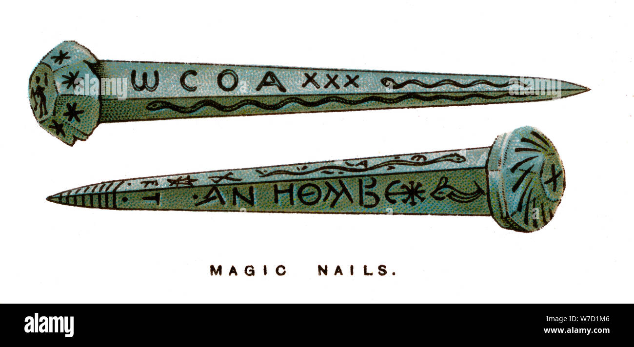 Magic Nails, 1923. Artist: Unknown Stock Photo - Alamy