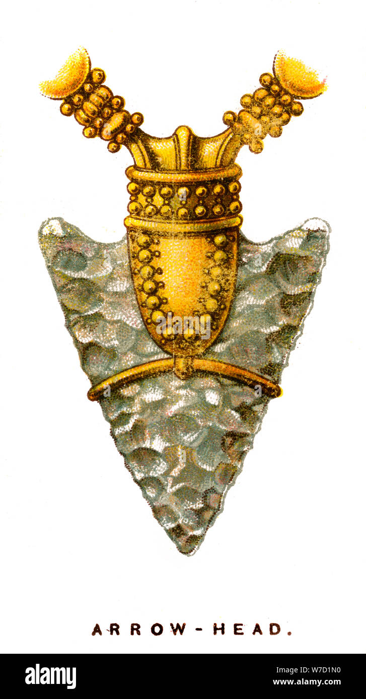 Flint arrow head hi-res stock photography and images - Alamy