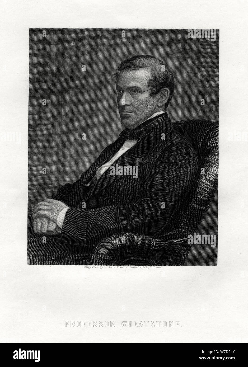 Charles Wheatstone (1802-1875), British physicist, 19th century.Artist ...