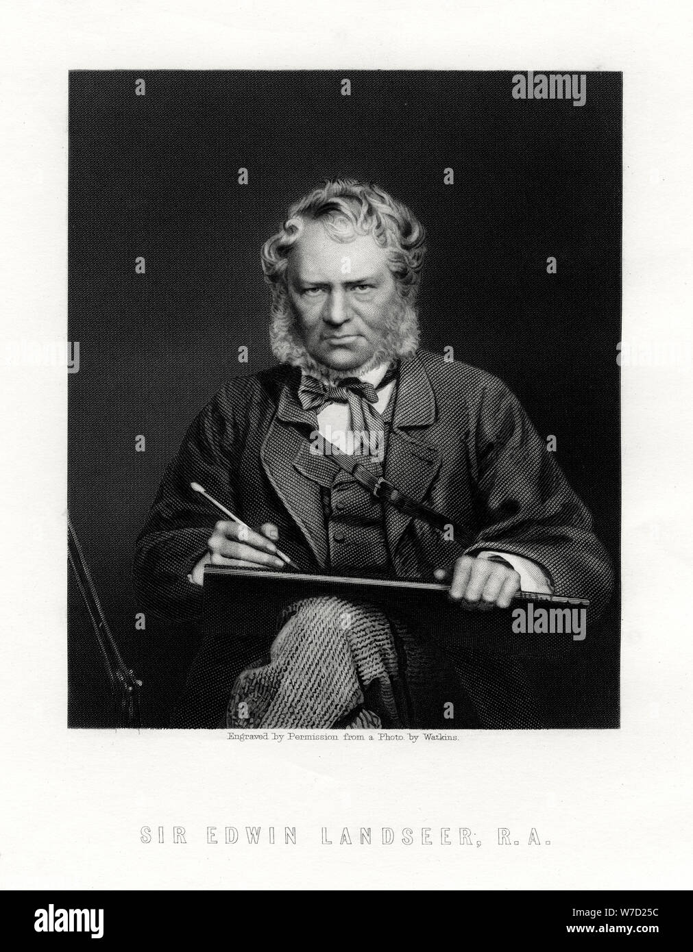 Sir Edwin Henry Landseer (1802-1873), British painter, 19th century ...