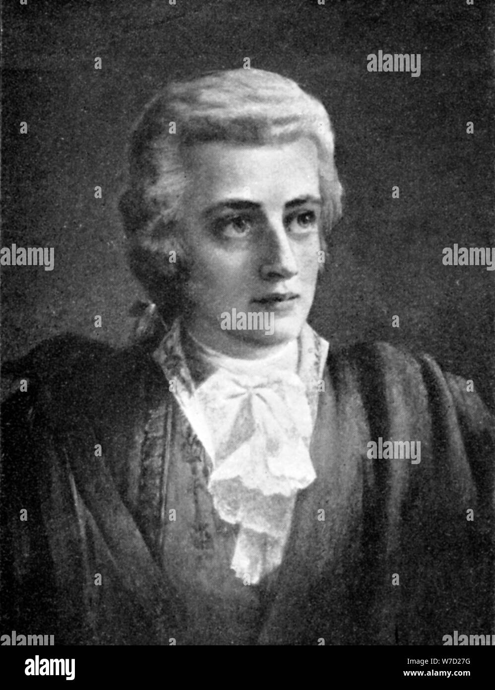 Wolfgang Amadeus Mozart, (1756-1791), composer, 1909. Artist: Unknown ...