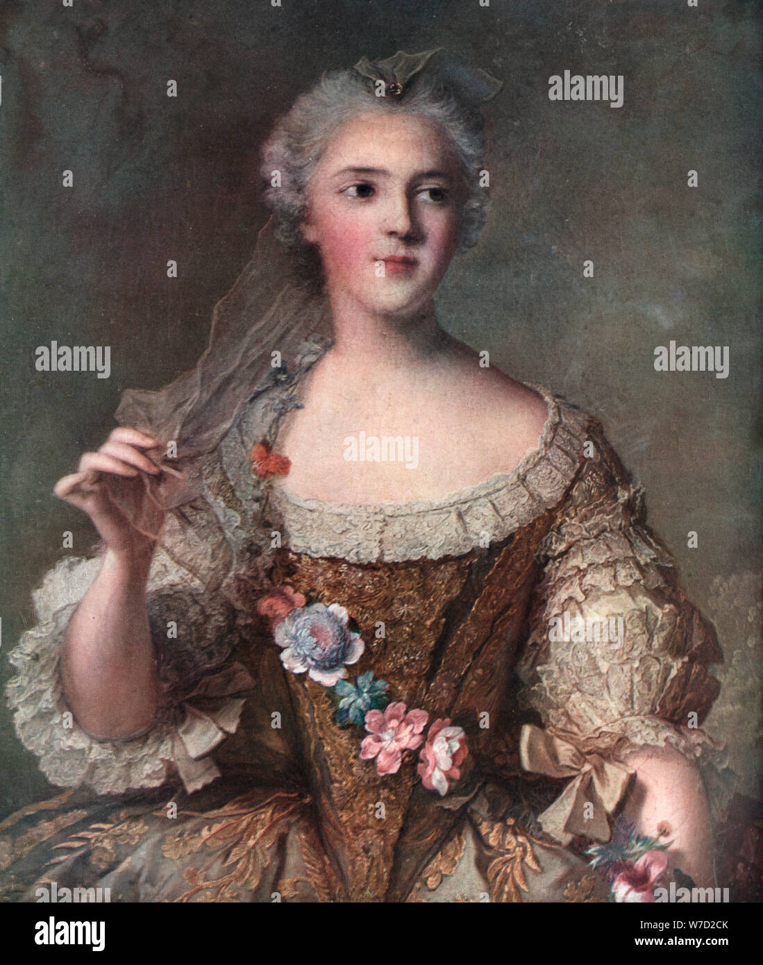 'Madame Sophie, daughter of Louis XV', 1909.Artist: Jean-Marc Nattier ...