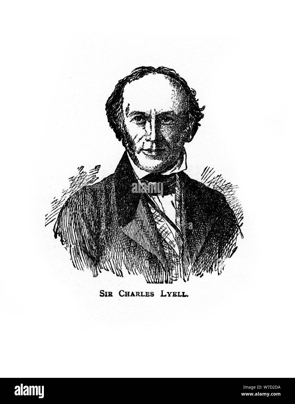 Sir Charles Lyell, 19th century British lawyer and geologist, (20th ...