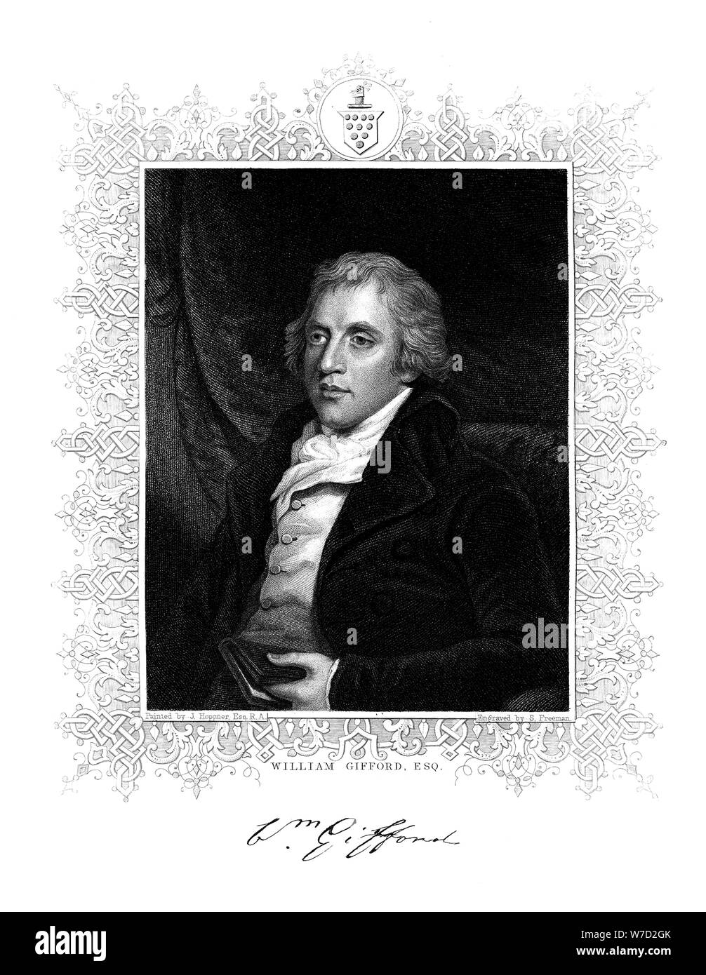 William Gifford, English critic, editor and poet, (19th century).Artist ...