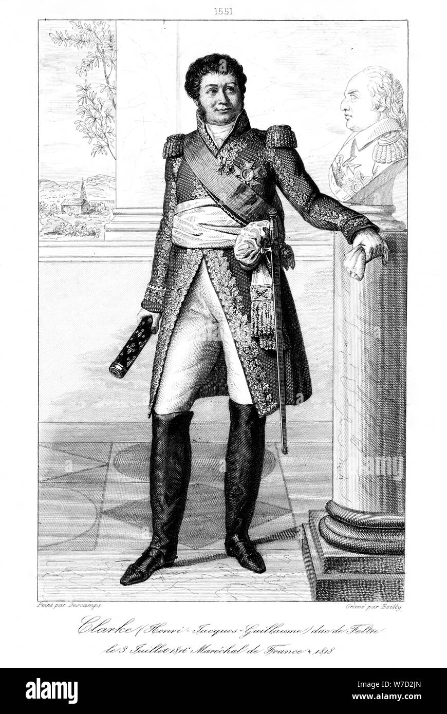 Henri Jacques-Guillaume Clarke (1765-1818), duc de Feltre and Marshal ...