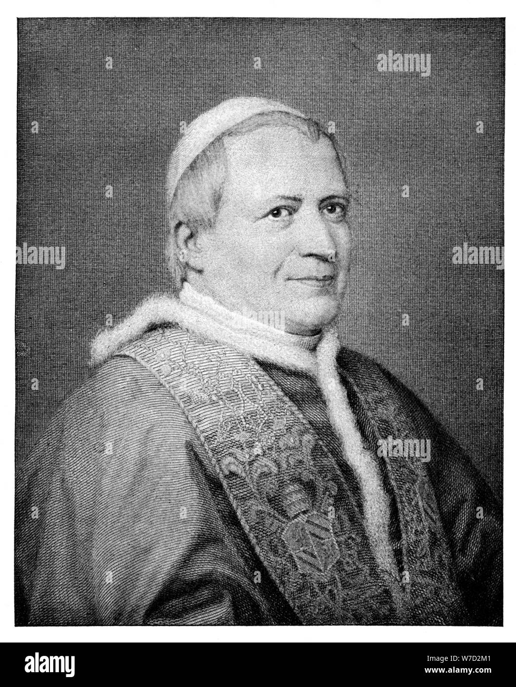 Portrait pope pius ix Black and White Stock Photos & Images - Alamy