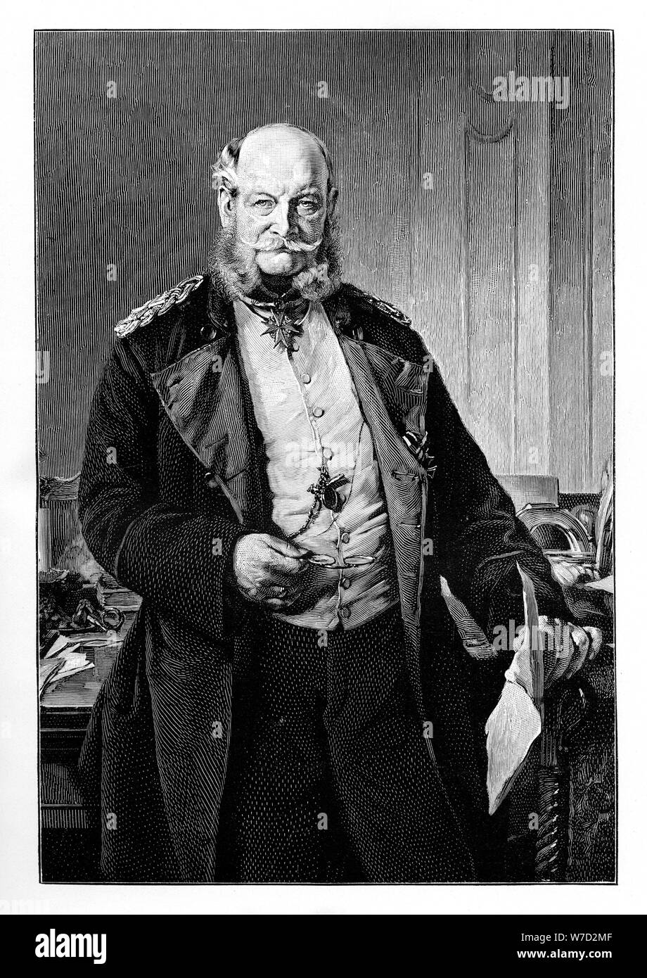 Emperor of germany william i Black and White Stock Photos & Images - Alamy