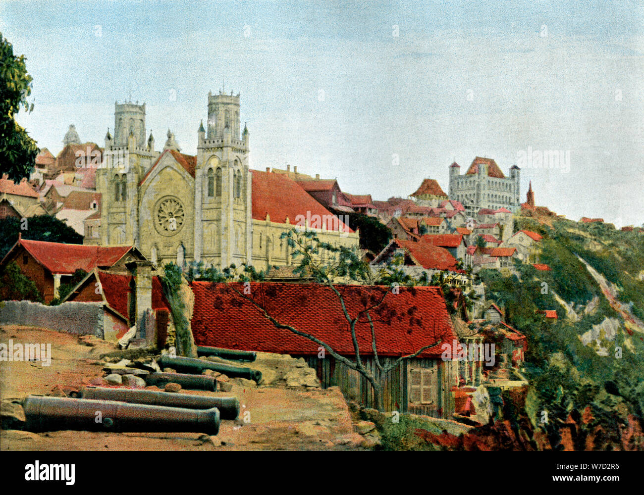 Catholic Cathedral, Palace of the Queen, late 19th century.Artist ...