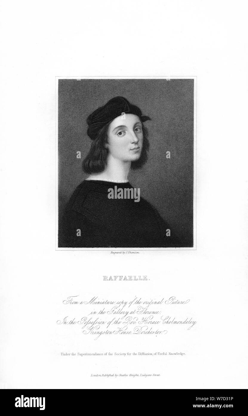 Raphael (raffaello sanzio) Black and White Stock Photos & Images - Alamy