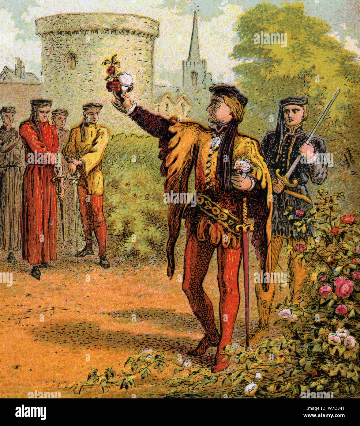 Dagged sleeves hi-res stock photography and images - Alamy