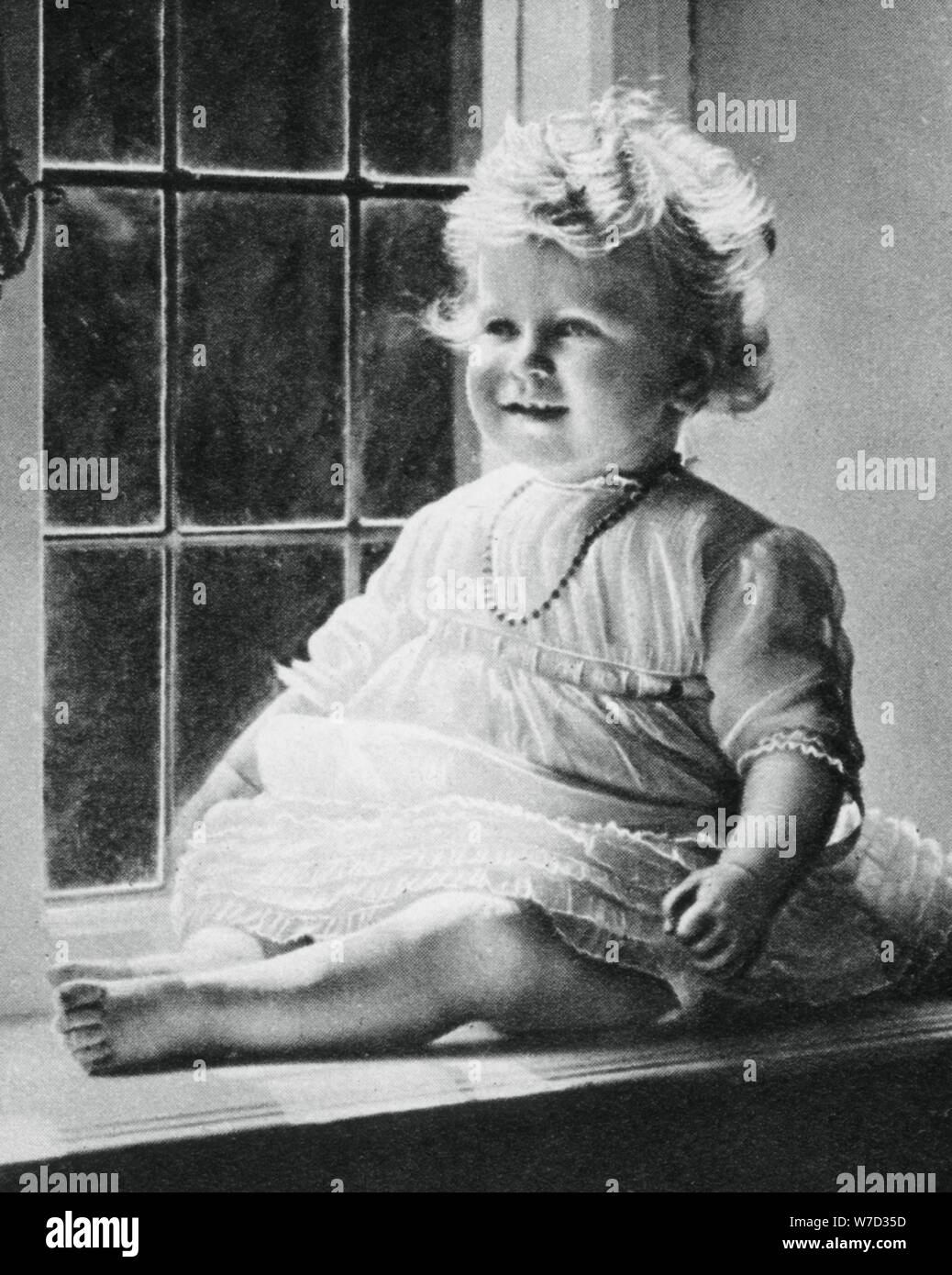 Princess Elizabeth at St Paul's Walden Bury, 1927, (1937). Artist ...