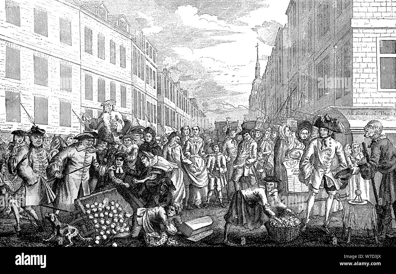 18th century boxing hi-res stock photography and images - Alamy