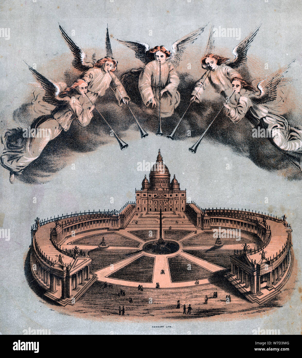 'The Silver Trumpets, 1874-1879.Artist: Hanhart Stock Photo - Alamy