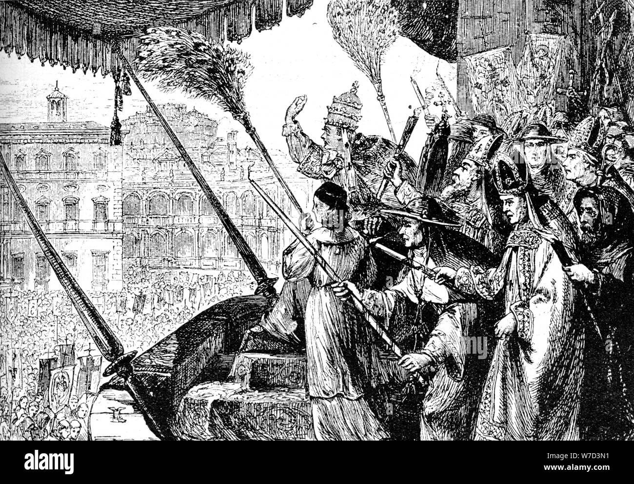 Pope Leo X And Martin Luther