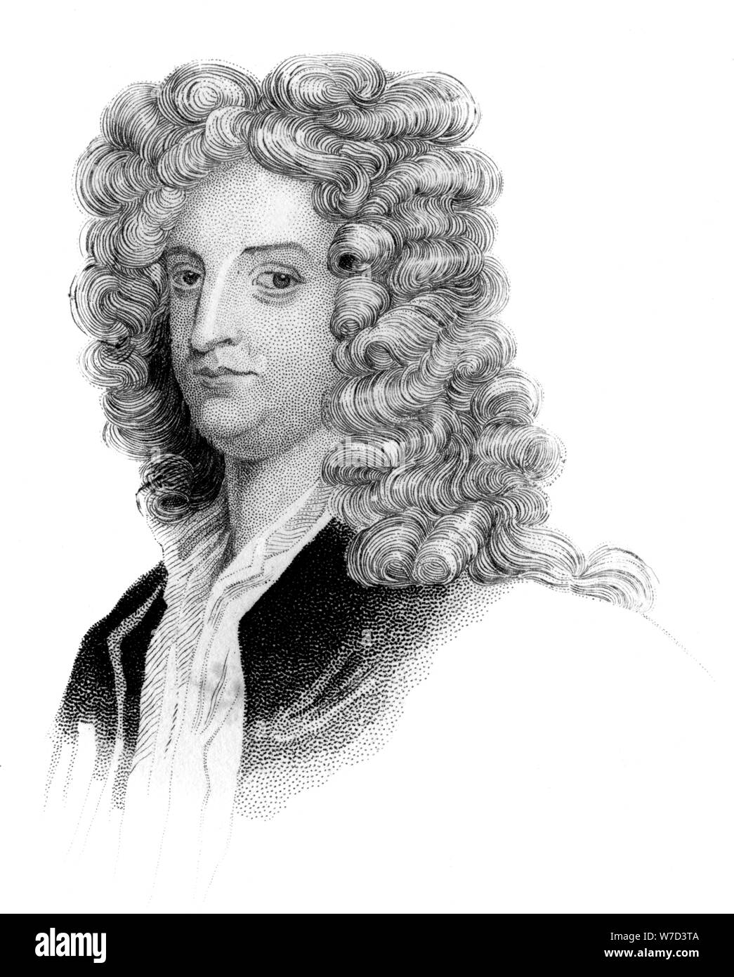 Joseph Addison, English politician and writer, (c1850). Artist: Unknown ...