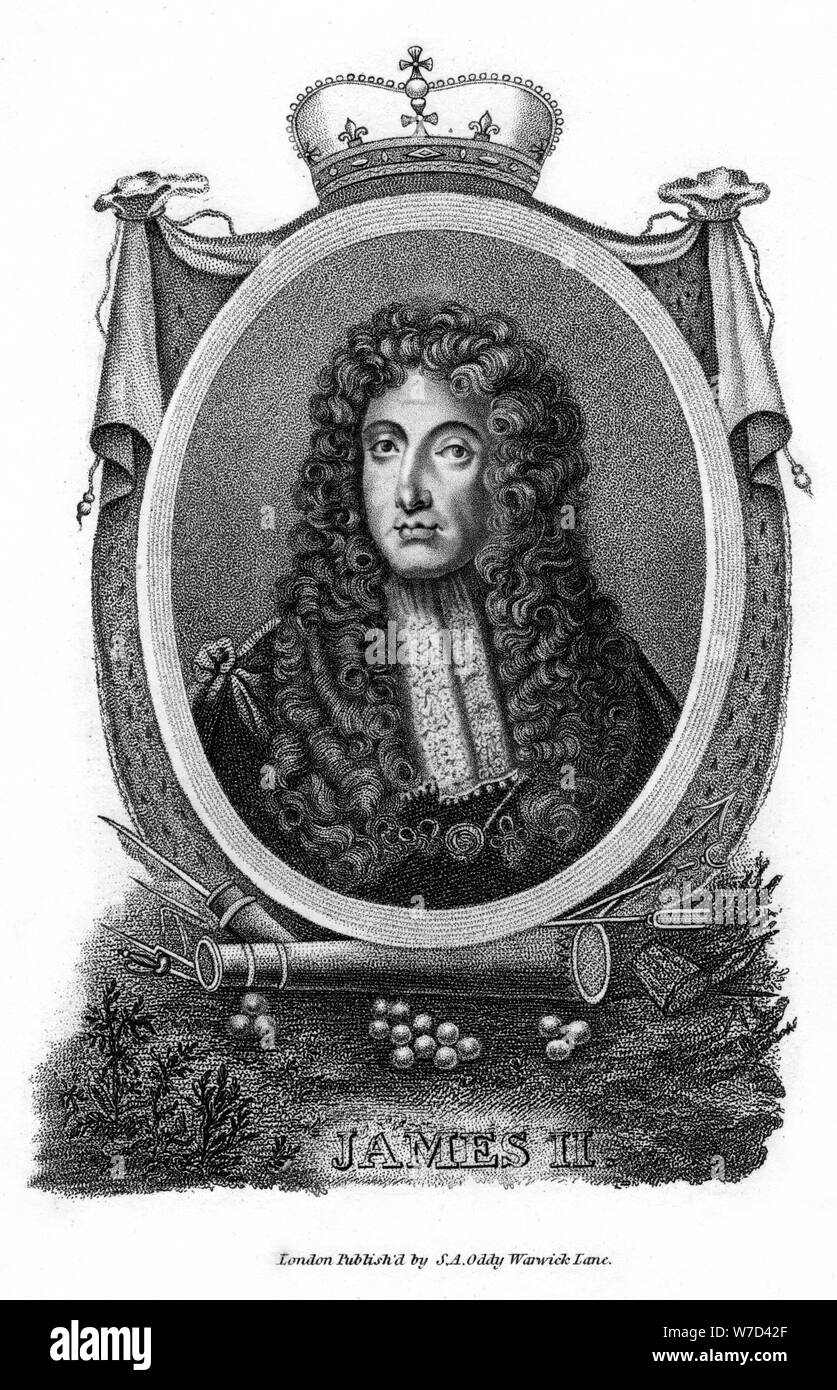 James ii of england hi-res stock photography and images - Alamy