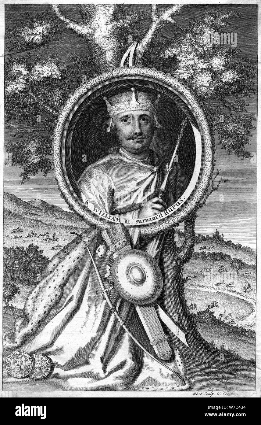 King William II of England. Artist: Unknown Stock Photo - Alamy