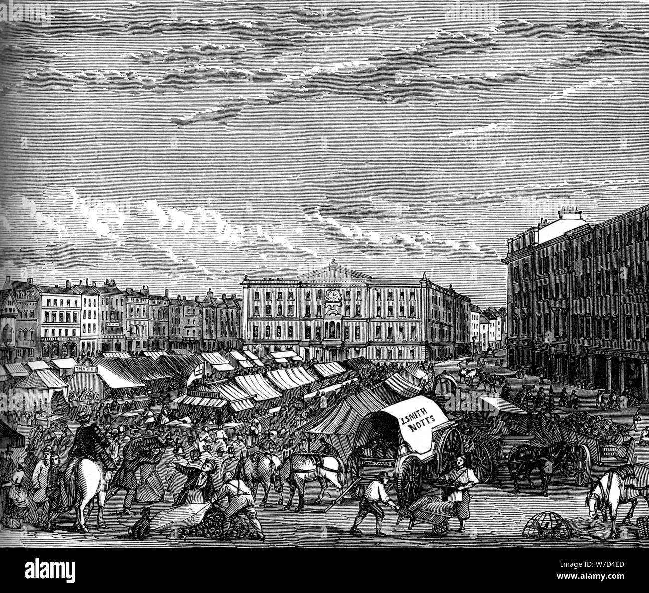 Nottingham monochrome hi-res stock photography and images - Alamy